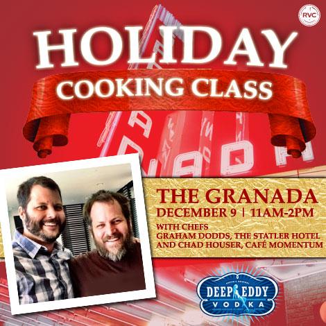 Graham Dodds and Chad Houser Join Forces for Special Holiday Cooking ...