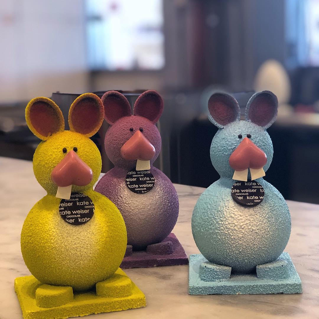 Kate Weiser Parades Her Easter Chocolate - cravedfw