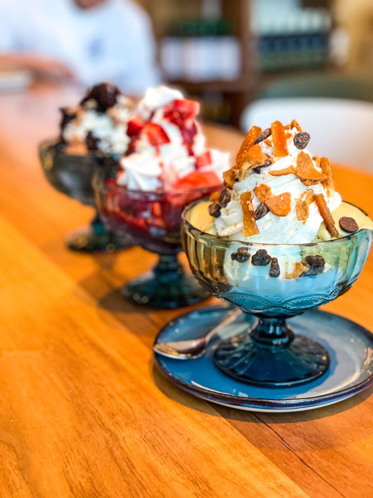 Gelato Coppe at Eataly - cravedfw