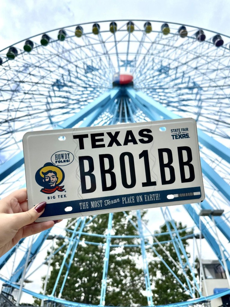 Big Tex License Plate Now Available - cravedfw
